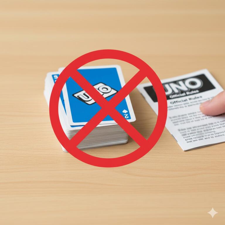 Is stacking allowed in official UNO rules